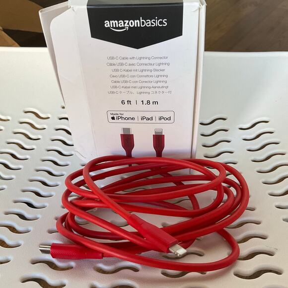 Amazon Basics | Cell Phones & Accessories | Usbc Cable With Lightning ...